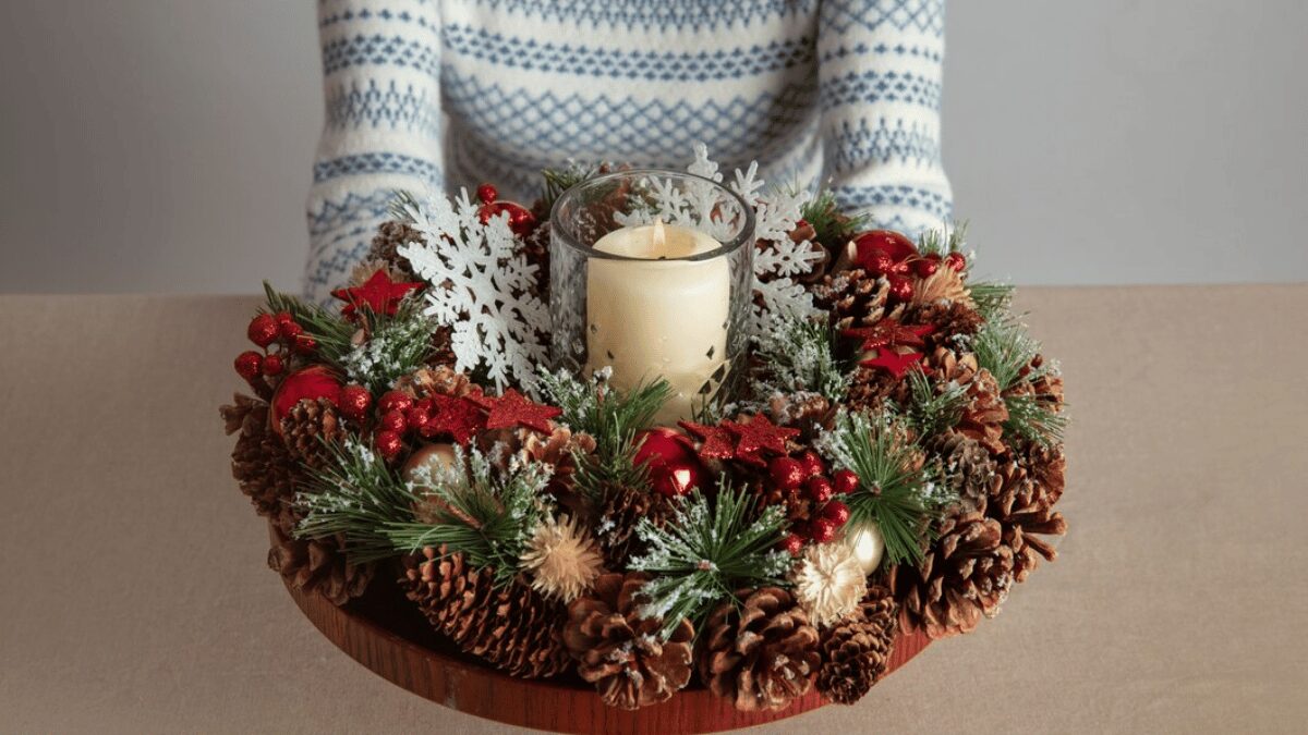 Decoração de Natal Simples e Elegante
